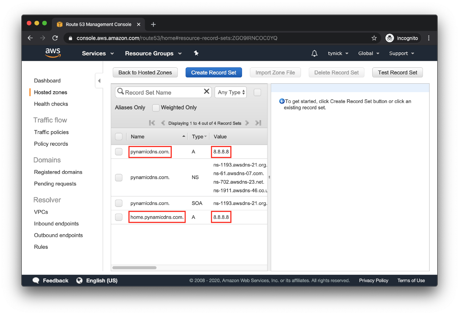 Pynamicdns Dynamic Dns With Raspberry Pi Python And Aws Tynick Aws Linux Raspberry