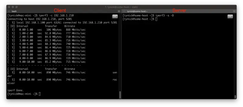 How To Use Iperf To Test Network Speed From Host To Host Aws Linux Raspberry Pi